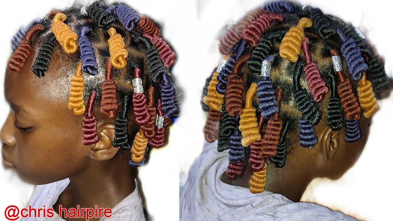 Trending African Twist With Brazilian Wool. Threading Hairstyles ...
