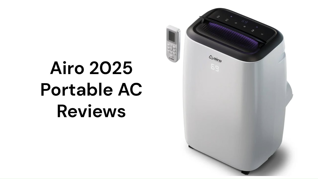 HvacRepairGuy 2025 Airo Brand Portable AC Reviews - YouTube