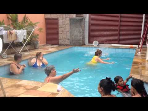 Ano novo 2014 na piscina