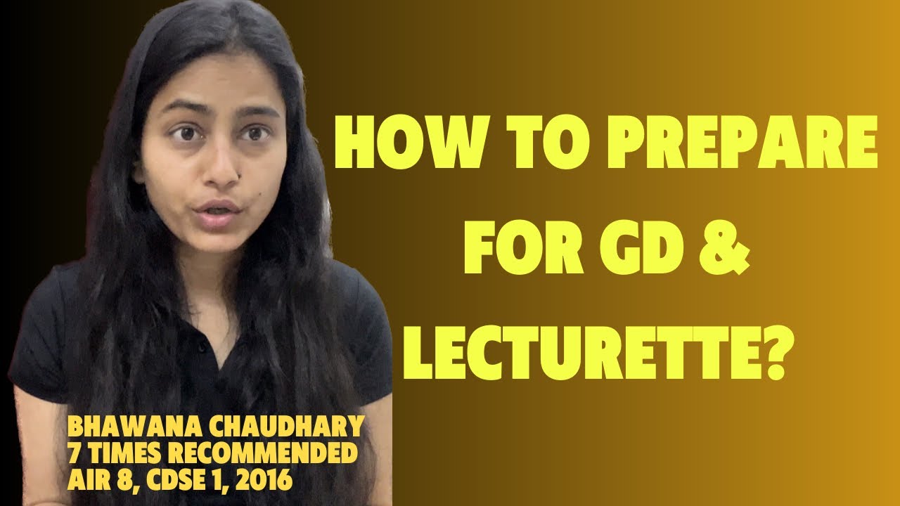 How to prepare for GD & lecturette? : By Bhawana Chaudhary, 7 times ...