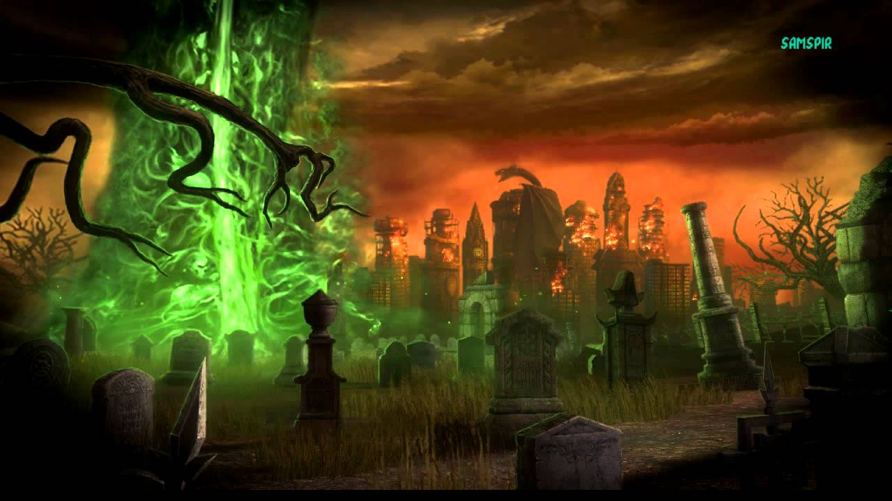 Mortal Kombat 9 (2011) soundtrack 12 - Graveyard - YouTube