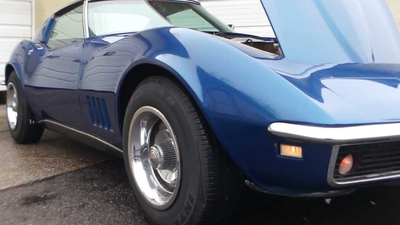 1968 CORVETTE For Sale Matching # 327~4sp code 978 blue nice driver 52k ...