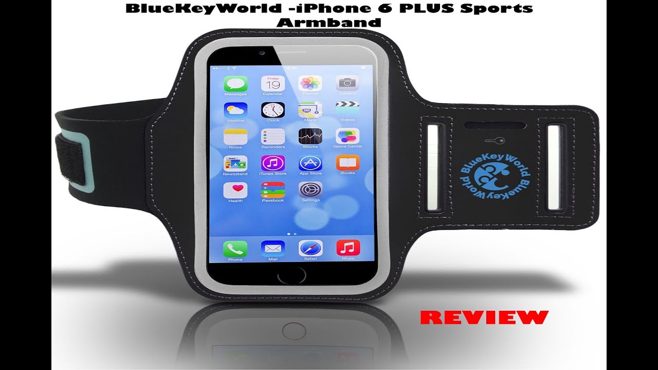 Blue Key World iPhone 6 PLUS Sports Armband Review - YouTube