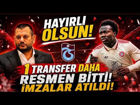 Hayırlı olsun! Onana’dan sonra 1 Transfer  daha resmen bitti ! İmzalar Atıldı ! 