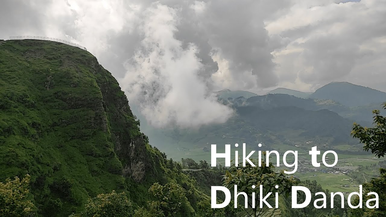 Hiking to Dhiki Danda | Bhadkiyeko Yatri haru😂 | Trians - YouTube