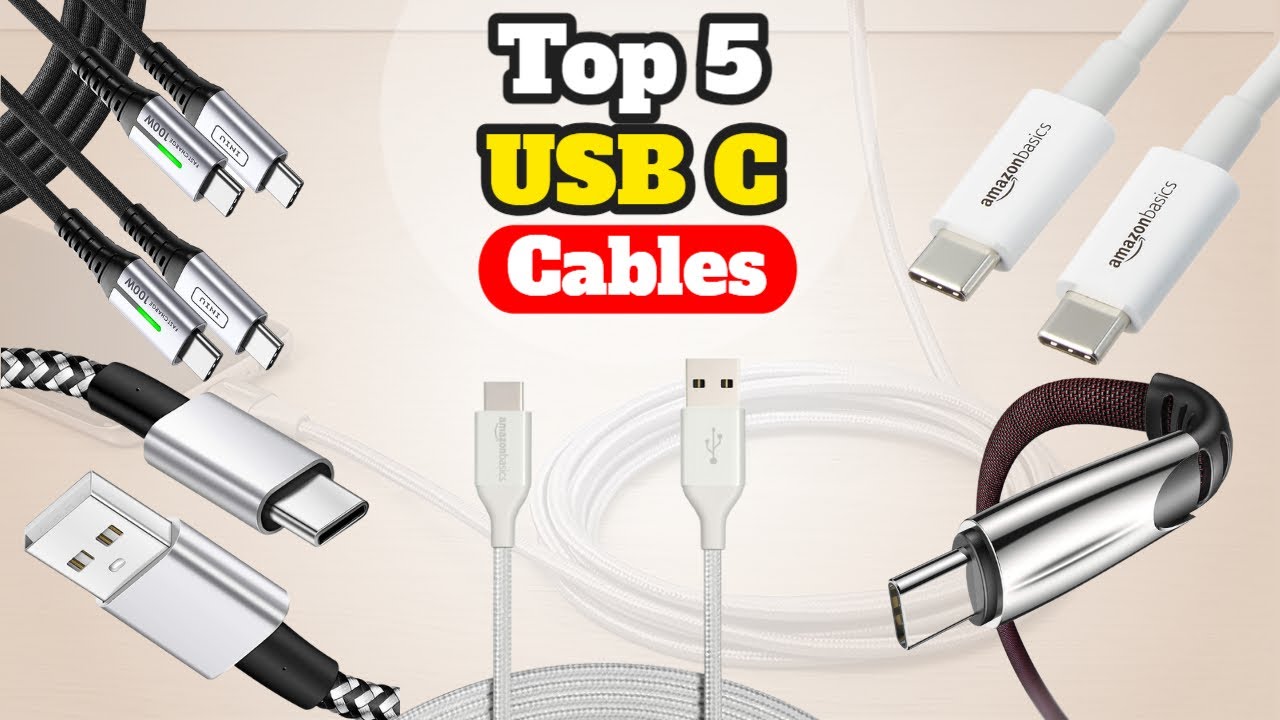 Best USB Type C Cable For Fast Charging | Best USB C Cable For Data ...