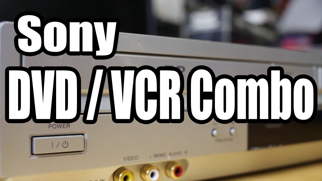 Sony DVD VCR Combo SLV-D271P - YouTube