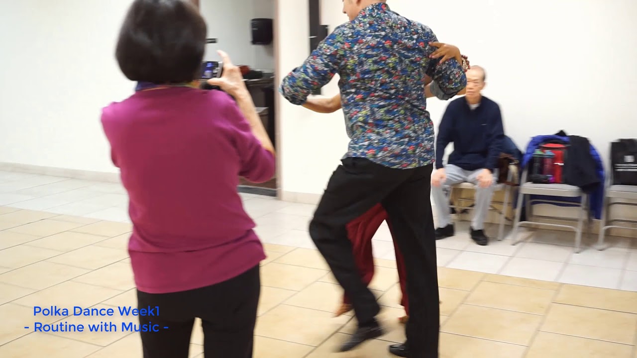Polka Dance Week1 Routine with Music - YouTube