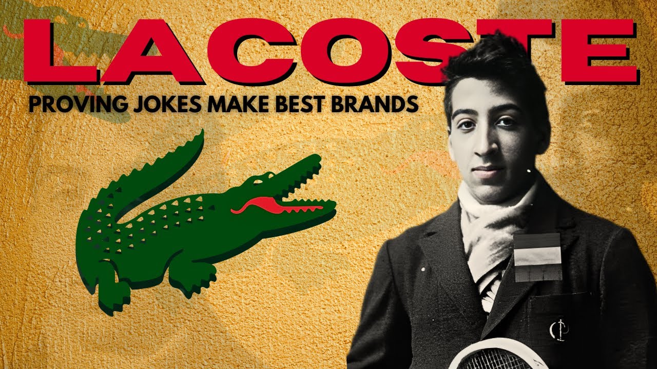 Lacoste! A joke I made that turned into a brand! - YouTube