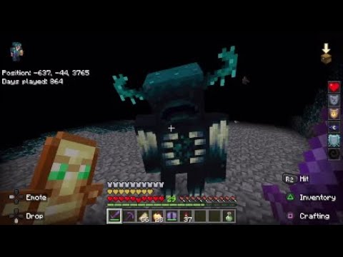 I got bored AGAIN so I fought the Warden on Normal difficulty. - YouTube