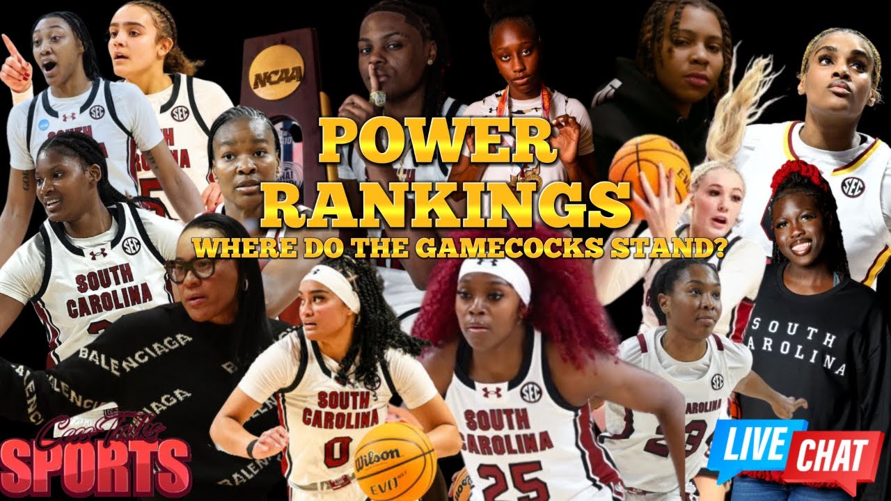 Cess Spills the Tea on South Carolina Gamecocks WBB Power Rankings ...