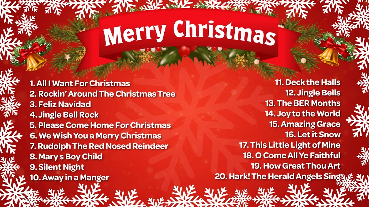 Christmas Song Playlist 🎄 Top 50 Christmas Songs of All Time 🎅 Best ...