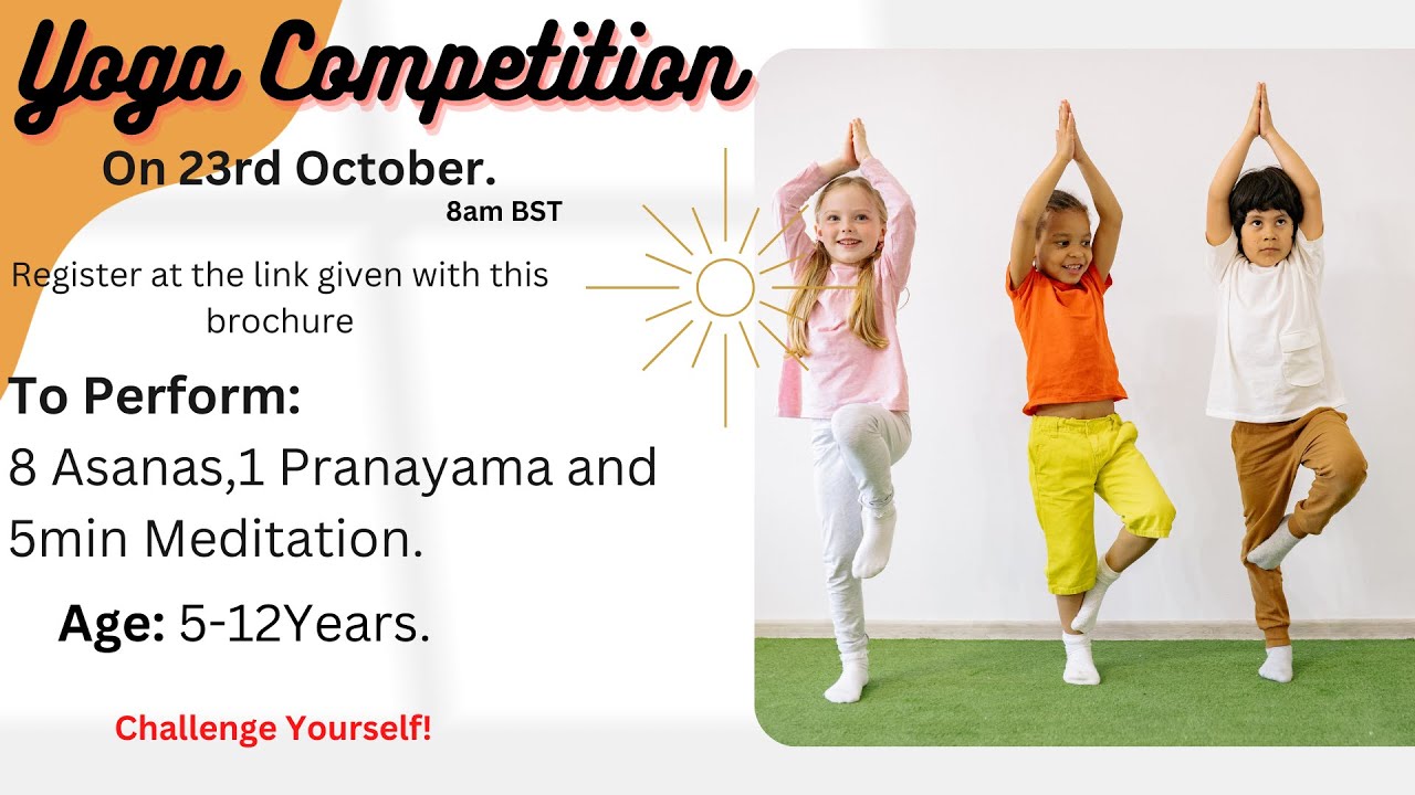 Junior Yoga Competition. All are welcome. - YouTube
