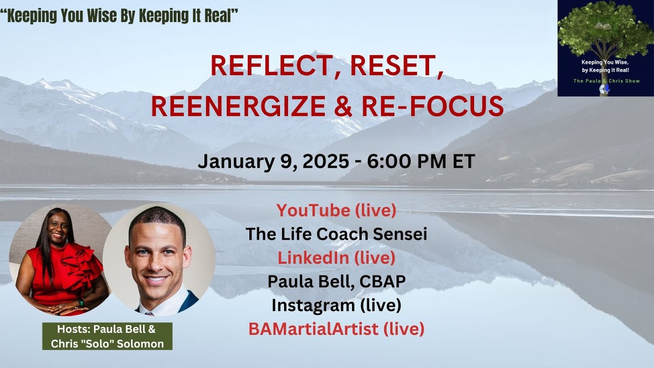 Reflect, Reset, Reenergize & Re-focus - YouTube