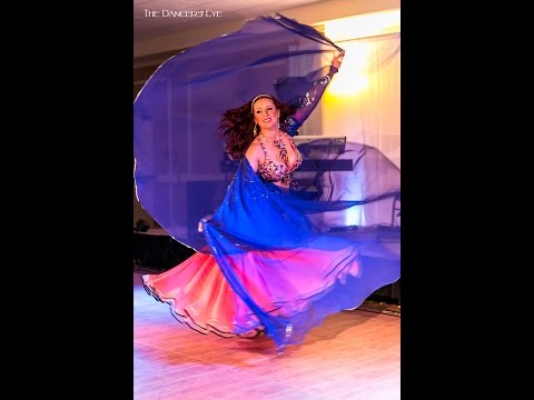 Kirah of New York | 2016 Jewels of the Orient Professional Oriental 2nd Place (with cape!) |