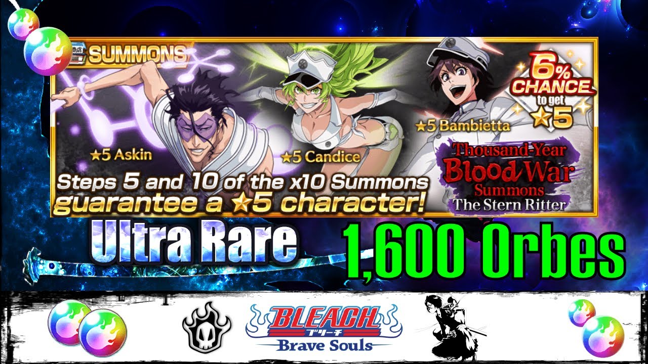 SUMMONS! TYBW The Stern Ritter Askin, Bambietta y Candice | Bleach ...