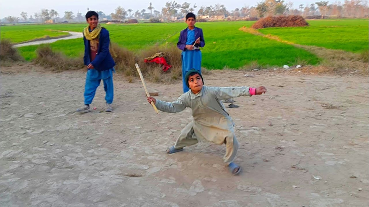 Bachpan Ke Din | Gulli Danda Traditional Game | Punjab Village Life In ...