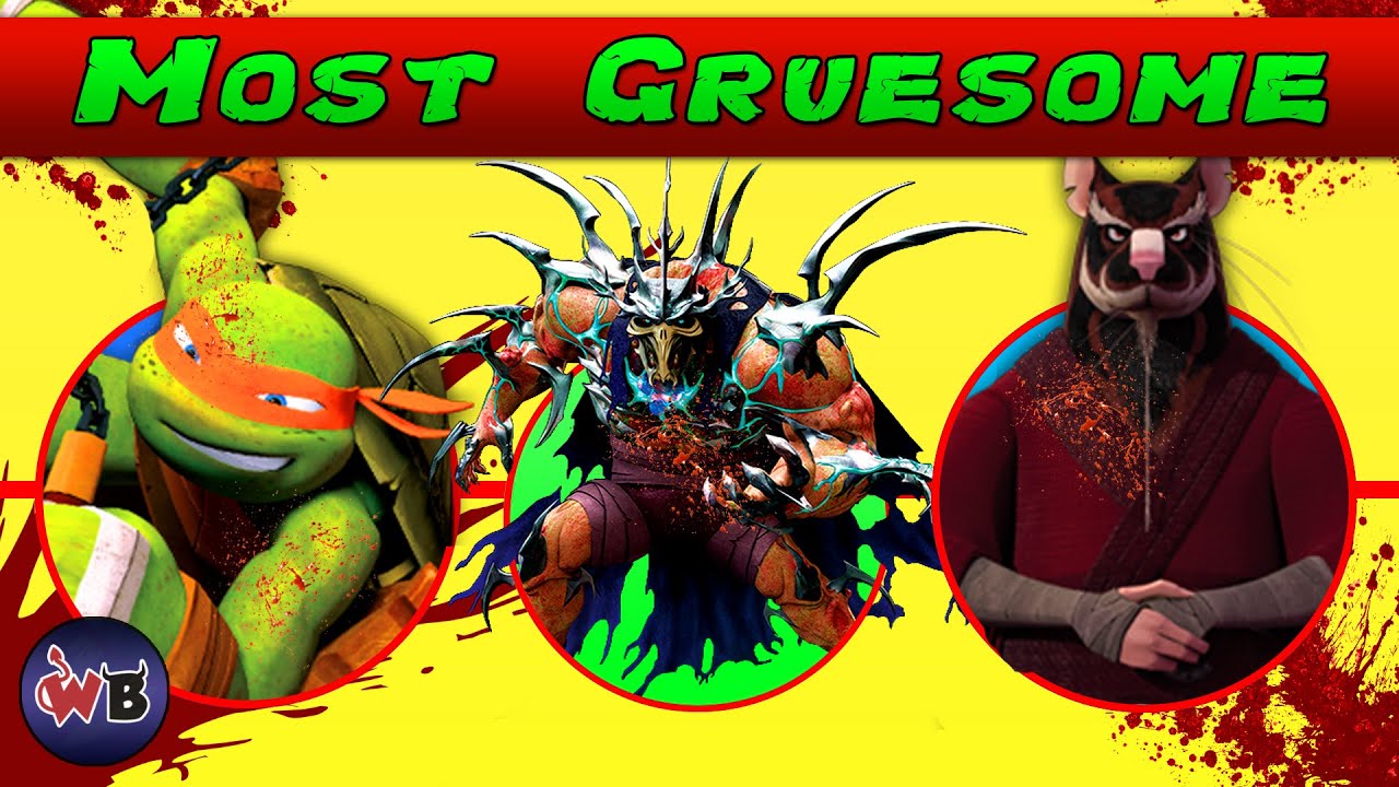 TMNT 2012 Moments: Gruesome to Most Gruesome 🐢💀 - YouTube