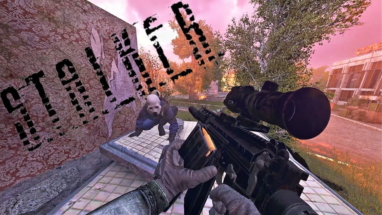 Escorting an Ecologist Across the Map in S.T.A.L.K.E.R. Anomaly, also ...