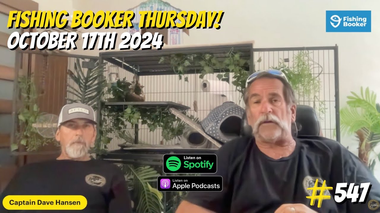 Fishing Booker Thursday! | Your Saltwater Guide Show w/ Captain Dave ...