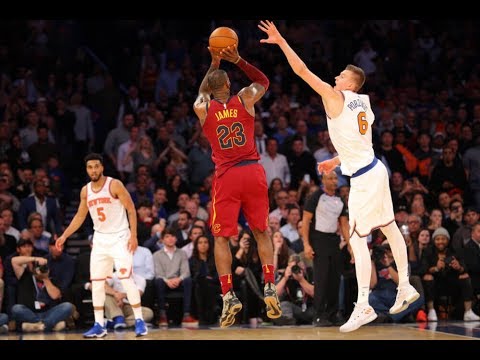 LeBron James Step Back 3 Pointer Highlights (2017-18) - YouTube