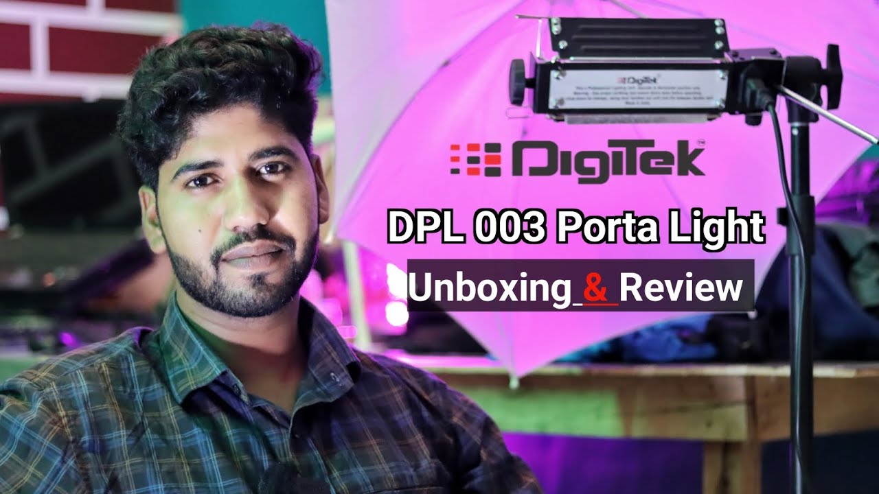 Digitek DPL 003 Porta Light For Wedding || digitek DPL 003 Porta Light ...