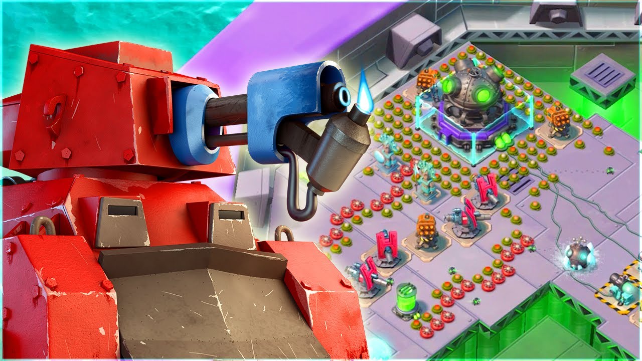 SCORCHER Mega Crab in Boom Beach! - YouTube