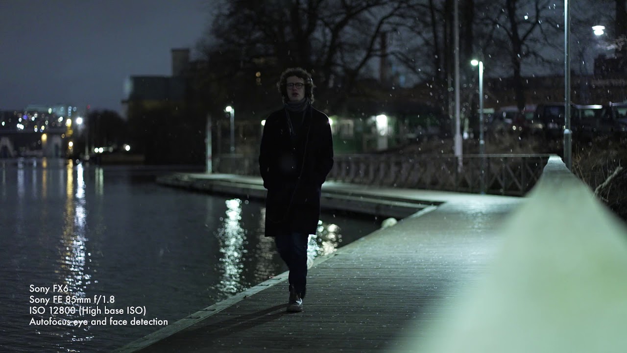 Sony FX6 Low-light test shots (dual ISO comparison in the end) - YouTube