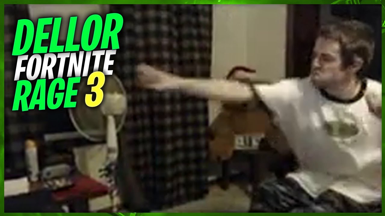DELLOR FORTNITE MEGA RAGE COMPILATION 3 - YouTube