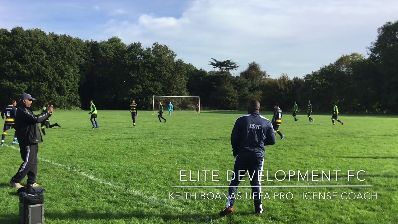 Elite Development FC U16’s + UEFA Pro License Coach Keith Boanas - YouTube