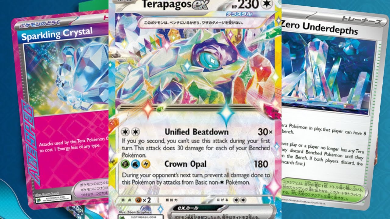 *NEW* "Stellar Miracle" Set Revealed! Terapagos ex and Tera Support ...