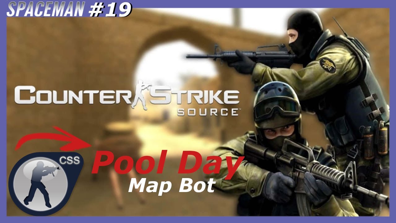 Counter-Strike Source | #19 - Bot Only / Só Bot | Relaxing | Pool Day ...