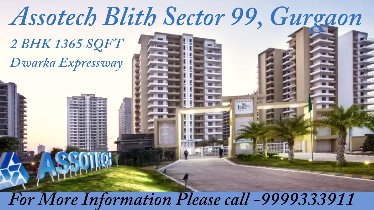 Assotech Blith Sector 99 Gurgaon 2 BHK Flat Virtual Tour #assotech # ...