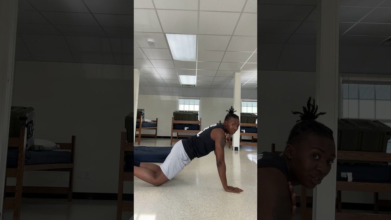 How to do modified shoulder taps - YouTube