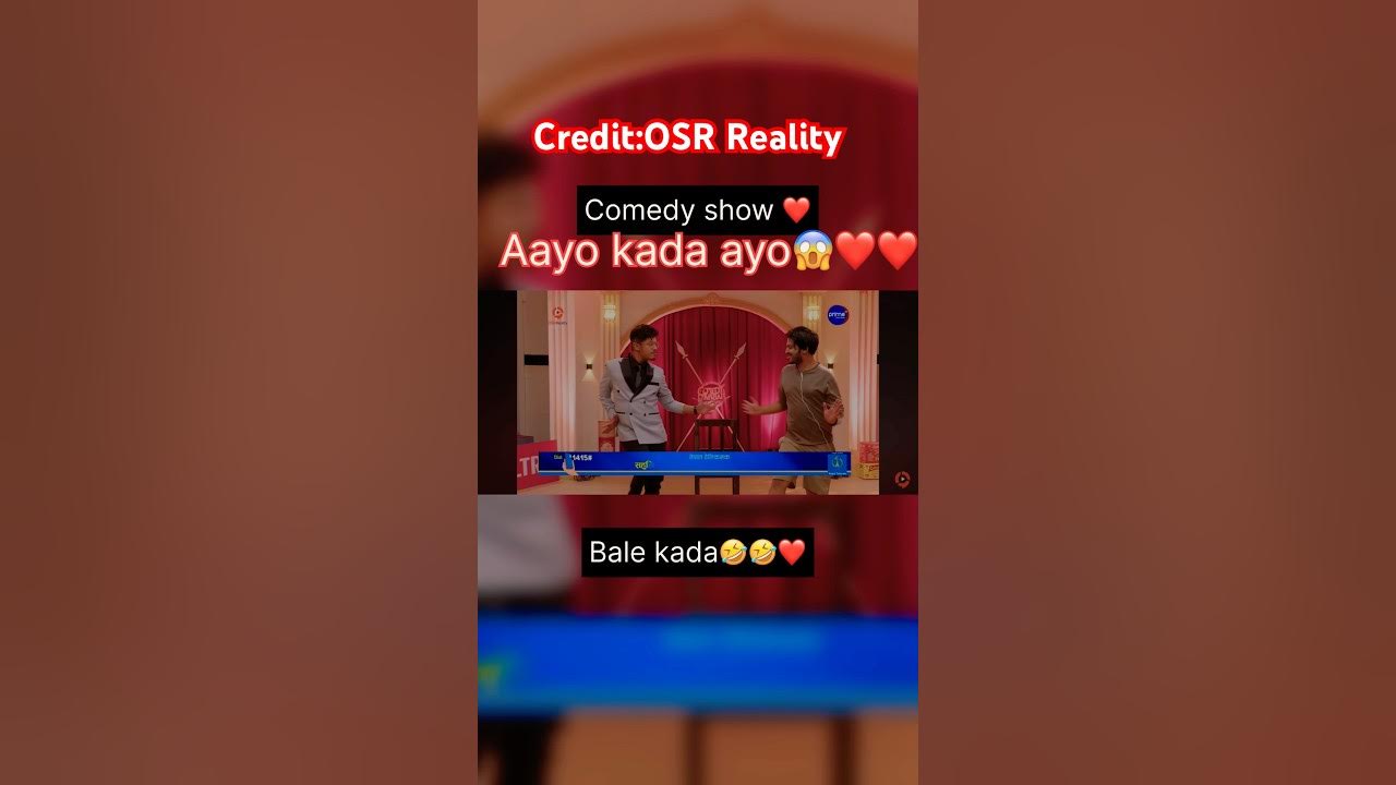 Bale on comedy show babal ramailo😱🔥🔥🔥 ️ ️ ️😊#comedy #credit:OSR Reality - YouTube