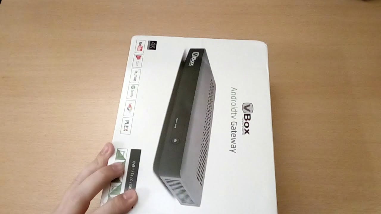 VBox Android TV Gateway распаковка unboxing rus/eng subs - YouTube