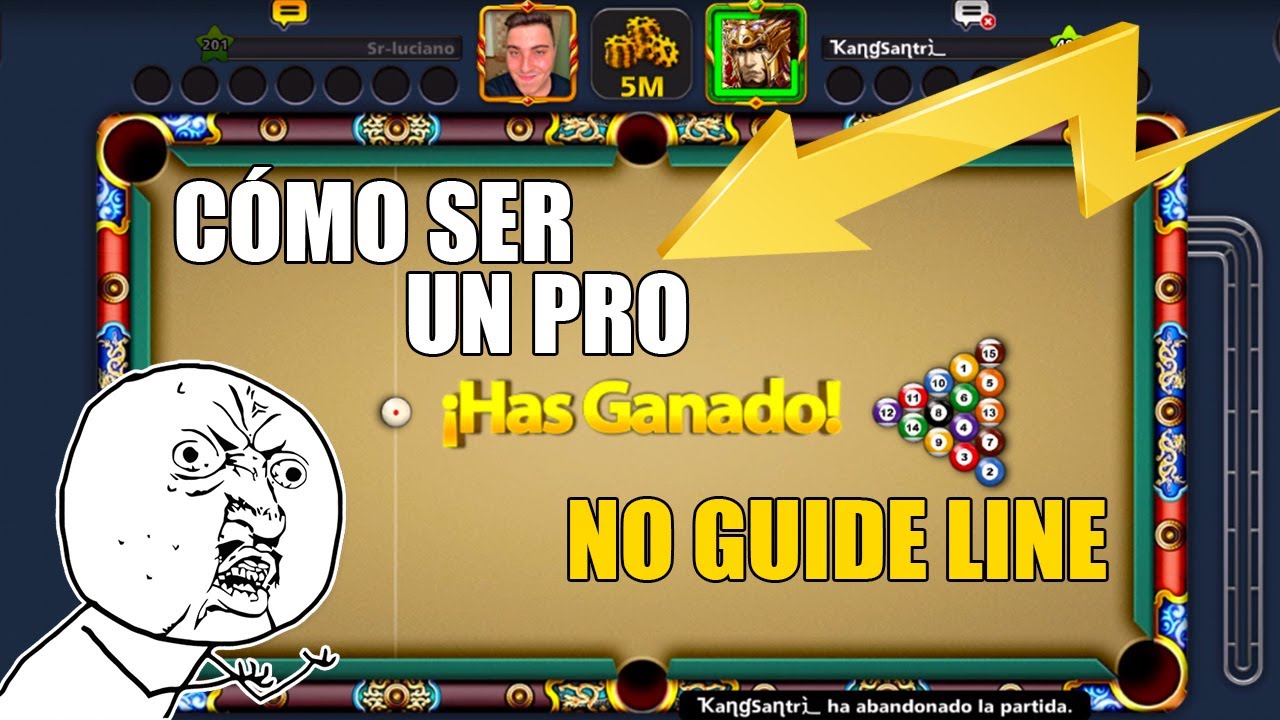 Te enseño a jugar sin guía en 8 ball pool - YouTube