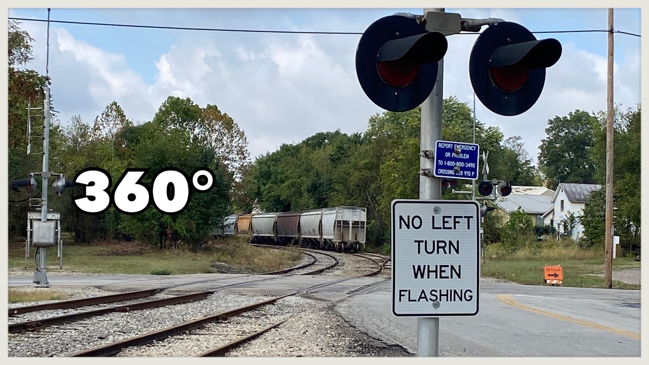 Lancaster Ohio 360° - Locust St Railroad Alley (2025) - YouTube