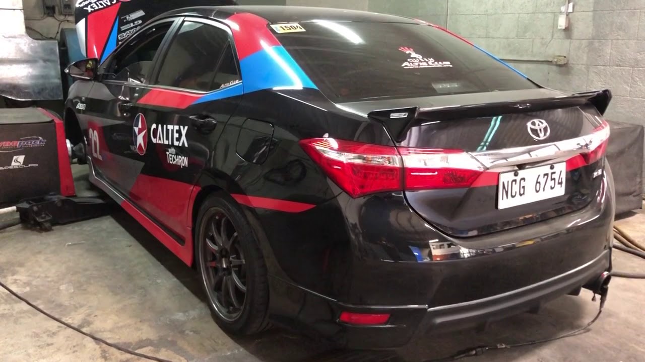 Toyota Altis 1.6 127whp Unichip tuning - YouTube