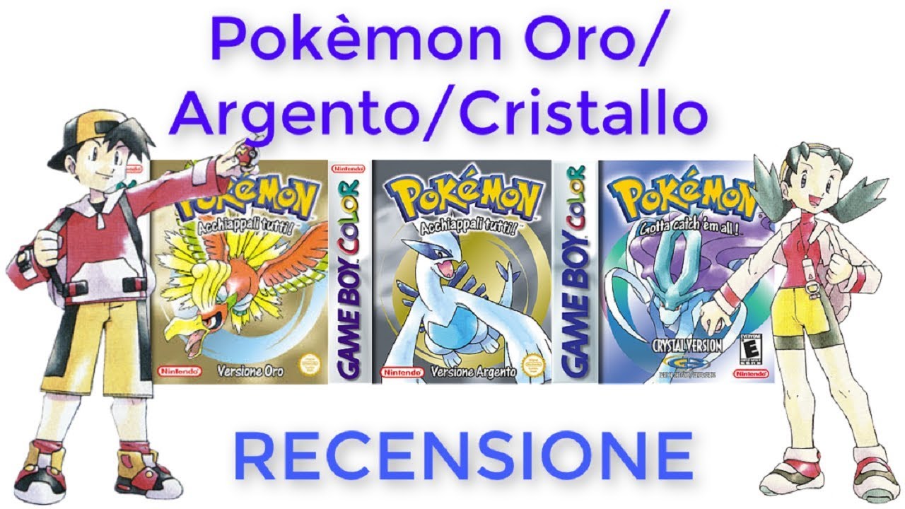 RECENSIONE: Pokèmon Oro/Argento/Cristallo - YouTube
