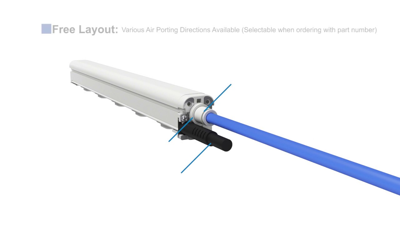 Bar Ionizer with Separate Controller, IZT Series (no audio) - YouTube