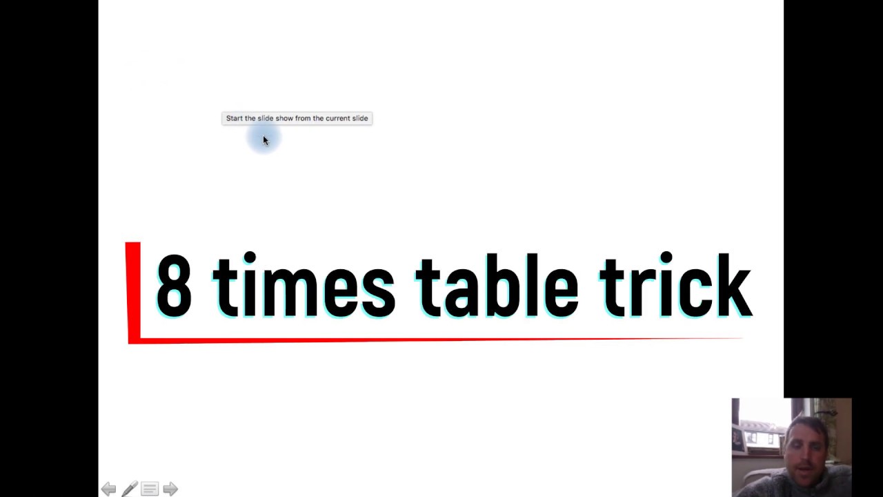 8x table trick - YouTube