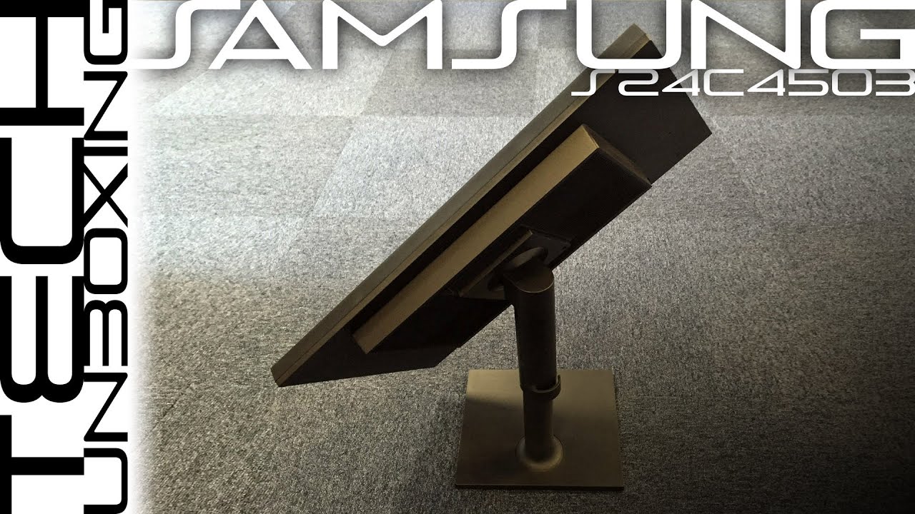 Samsung S24C450B 24" Monitor - YouTube