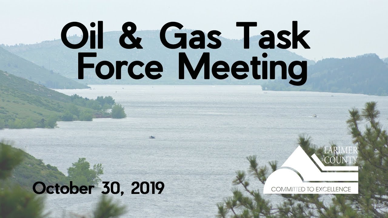 Oil & Gas Task Force Meeting 10/30/19 - YouTube