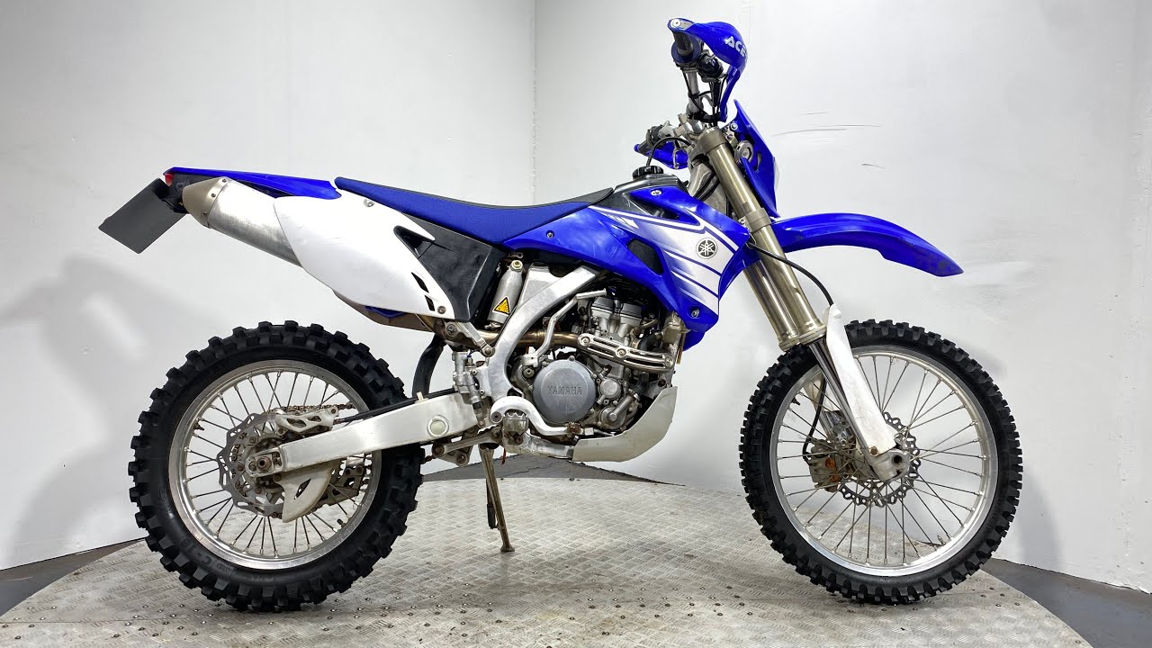 YAMAHA WR250F 2007 746 MILES WALK AROUND - YouTube