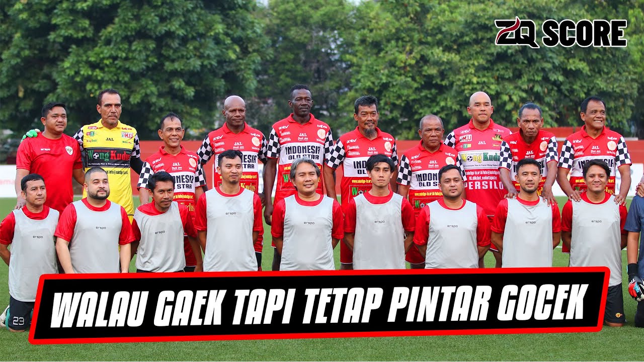 PEMAIN LEGEND TIMNAS INDONESIA UNJUK GIGI DI MANDIRI MEDIA CUP 2024 ...