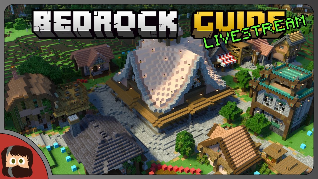 Learn how to build filler houses Stream | Bedrock Guide | Tutorial ...