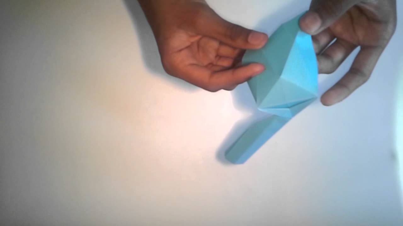 Origami headphones - YouTube