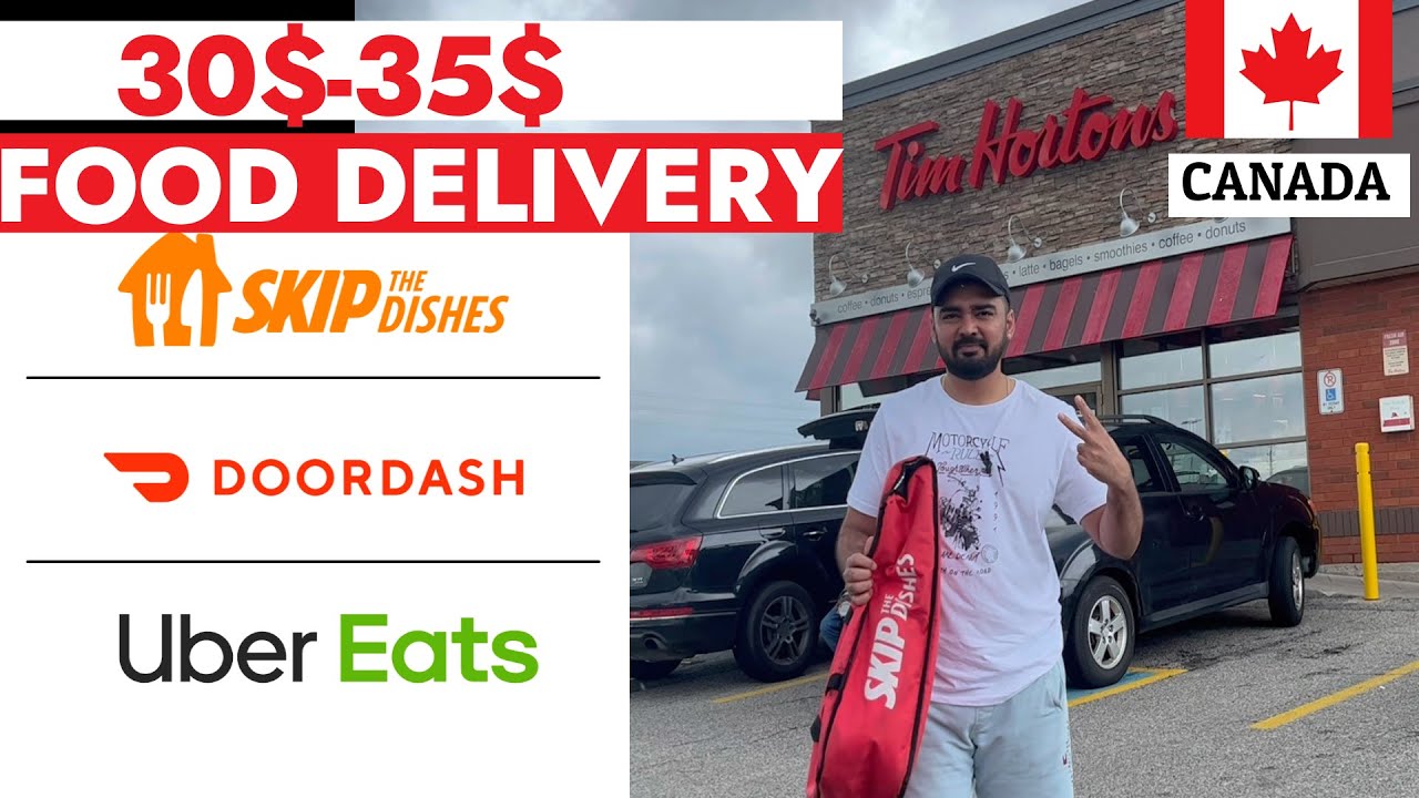 35-30$ per hour in food and grocery delivery |Skip Delivery, Uber eats ...