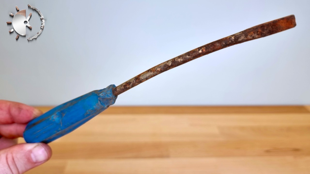 Screwdriver Restoration [Gold Plated Screwdriver With Golden Handle ...